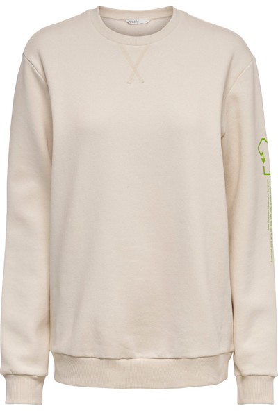 Only Onlnature Lıfe L/s Kadın Sweat 15249440