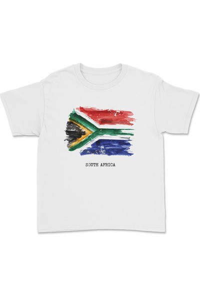 Tişört Fabrikası Güney Afrika Desenli Çocuk Tişörtü - Çocuk T-Shirt