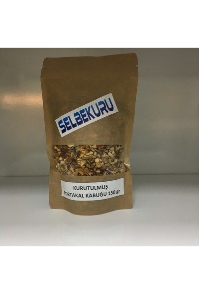 Selbekuru Kurutulmuş Portakal Kabuğu 150 gr Selbekuru Kurutulmuş Portakal Kabuğu 150 gr