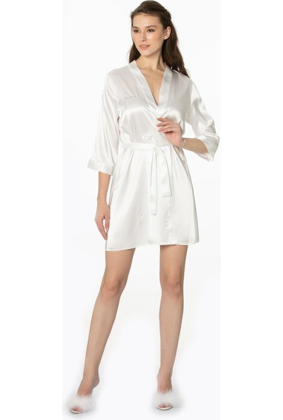 Pierre Cardin Saten Sabahlık - 1010 Pierre Cardin Saten Sabahlık - 1010