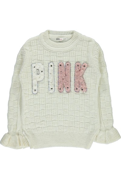 Civil Girls Kız Çocuk Kazak 6-9 Yaş Ekru