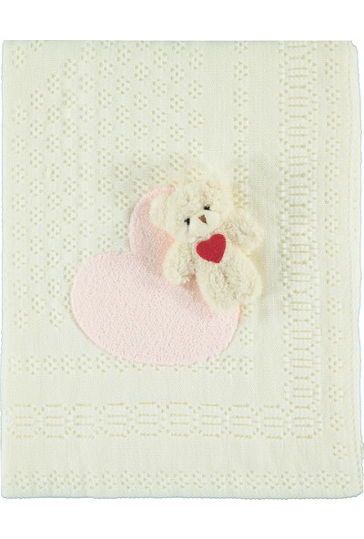 Civil Baby Bebek Triko Battaniye 85X100 cm Pembe Civil Baby Bebek Triko Battaniye 85X100 cm Pembe