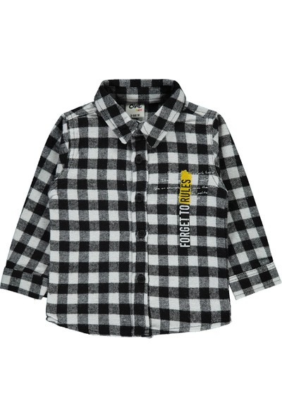 Civil Baby Erkek Bebek Gömlek 6-18 Ay Beyaz Civil Baby Erkek Bebek Gömlek 6-18 Ay Beyaz