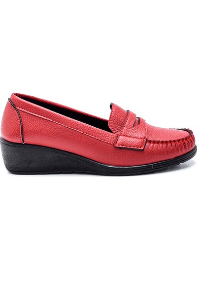 Derimod Kadın Dolgu Topuklu Loafer