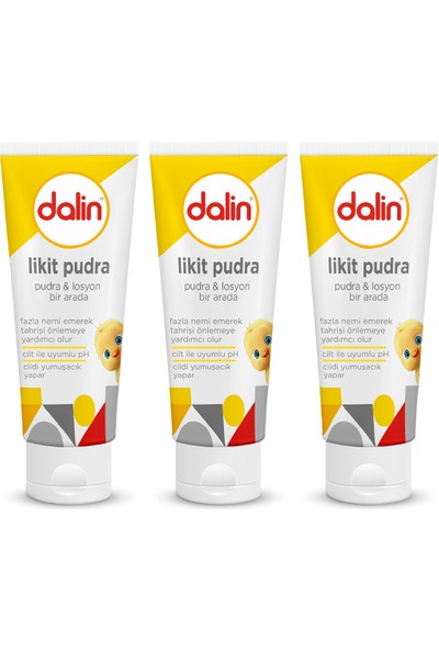 Dalin Likit Pudra 100 ml x 3 Adet