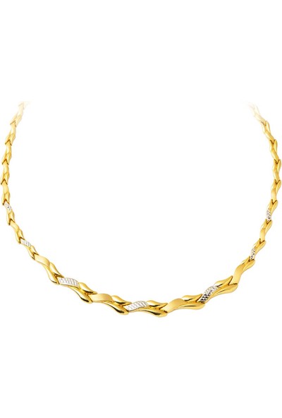 Bilezikci Taşsız 14 Ayar Altın Gerdanlık