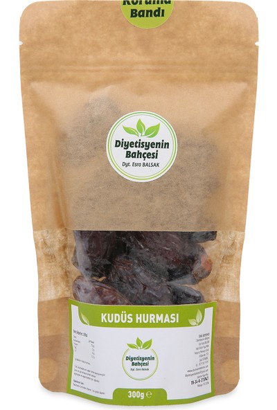Diyetisyenin Bahçesi Kudüs (Filistin) Hurması - 300 gr Diyetisyenin Bahçesi Kudüs (Filistin) Hurması - 300 gr