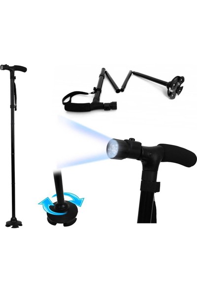 Neler Geldi Neler Işıklı Asa Katlanır Baston