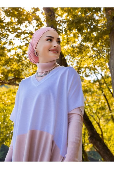 Tavin V Yaka Triko Panço - Pudra - Tavin