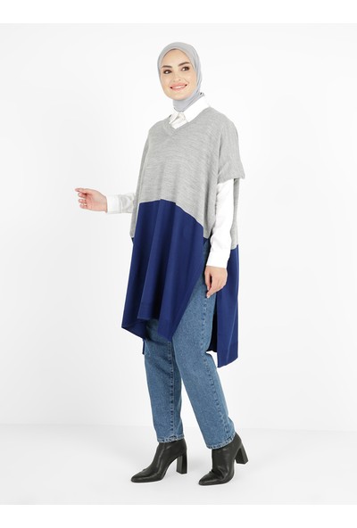 Tavin V Yaka Panço - Lacivert - Tavin