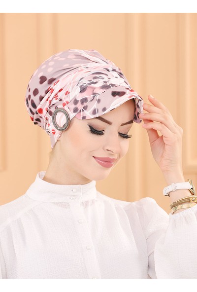 Tofisa Hazır Türban - Vizon - Tofisa Tofisa Hazır Türban - Vizon - Tofisa
