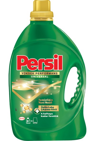 Persil Jel Sıvı Çamaşır Deterjanı Yüksek Performans Universal 33 Yıkama Persil Jel Sıvı Çamaşır Deterjanı Yüksek Performans Universal 33 Yıkama