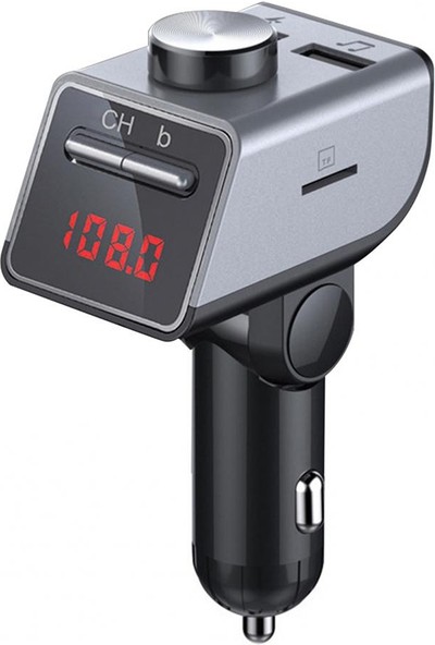 ZSZH Q18 Çok Fonksiyonlu Araba Çift USB Şarj Mp3 Müzik Çalar Bluetooth Fm Verici (Yurt Dışından) ZSZH Q18 Çok Fonksiyonlu Araba Çift USB Şarj Mp3 Müzik Çalar Bluetooth Fm Verici (Yurt Dışından)