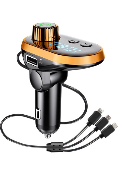 ZSZH Q15 Çok Fonksiyonlu Araba Çift USB 3.1A Şarj Mp3 Müzik Çalar Bluetooth Fm Verici (Yurt Dışından) ZSZH Q15 Çok Fonksiyonlu Araba Çift USB 3.1A Şarj Mp3 Müzik Çalar Bluetooth Fm Verici (Yurt Dışından)