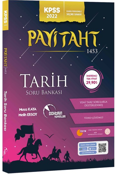 Doktrin Yayınları 2022 Kpss Payitaht Tarih Soru Bankası Doktrin Yayınları 2022 Kpss Payitaht Tarih Soru Bankası