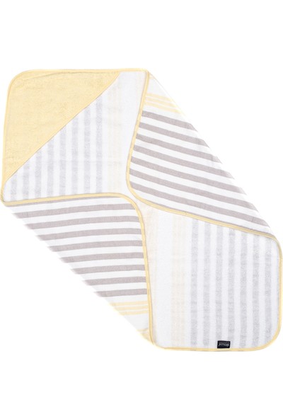 Mollia Çizgili Kundak Havlu