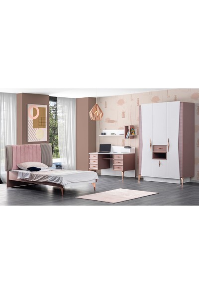 Cadde Yıldız Rose Genç Odası