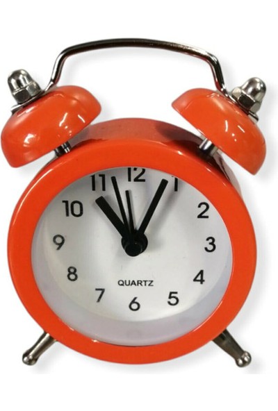 Odix Mini Masaüstü Analog Dekoratif Çalar Saat Masa Saati Odix Mini Masaüstü Analog Dekoratif Çalar Saat Masa Saati