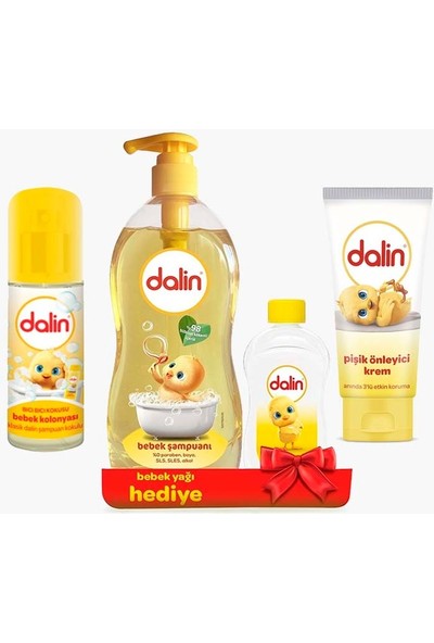 Dalin Şampuan -Pişik Kremi - Kolonya