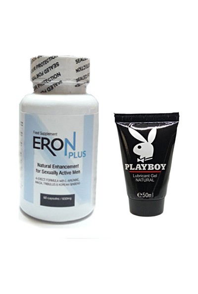 Ontic Playboy Lubricant 50 ml Kayganlaştırıcı Jel + Eron Plus 60LI Erkeklere Özel Maksimum Istek Güç Ontic Playboy Lubricant 50 ml Kayganlaştırıcı Jel + Eron Plus 60LI Erkeklere Özel Maksimum Istek Güç