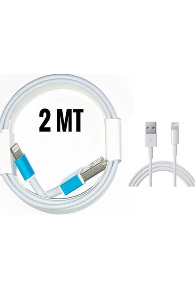 Cep Story iPhone 5-5s-6-6s-7-7plus-8-8plus-X-Xr-iPhone 11 Uyumlu 2 Metre Hızlı Veri Şarz Data Kablosu Cep Story iPhone 5-5s-6-6s-7-7plus-8-8plus-X-Xr-iPhone 11 Uyumlu 2 Metre Hızlı Veri Şarz Data Kablosu