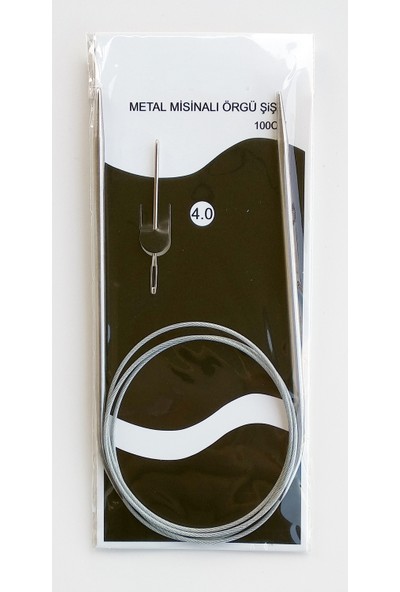 Kezban Tekstil 4 No Misinalı Çelik Telli Titanyum Örgü Şişi