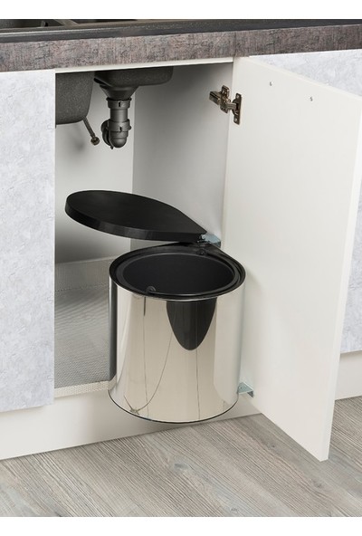 Starax Çöp Kovası Otomatik Kapaklı