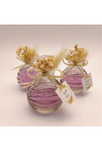 Naciden Hediyelik Kolanya Şişesi Kabak Model Mor 50 Adet