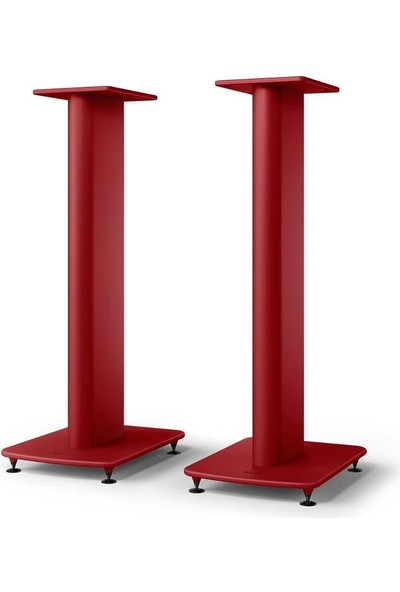 Kef S2 Yer Standı (Kef LS50 Wireless Iı ve LS50 Meta Için) Çift Kırmızı Kef S2 Yer Standı (Kef LS50 Wireless Iı ve LS50 Meta Için) Çift Kırmızı
