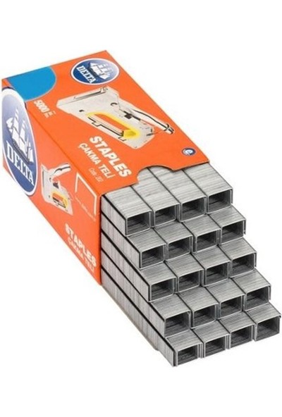 Lıbao 200/8 mm Çakma Zımba Teli 25.000 Adet ( 5 Kutu Halinde ) Lıbao 200/8 mm Çakma Zımba Teli 25.000 Adet ( 5 Kutu Halinde )
