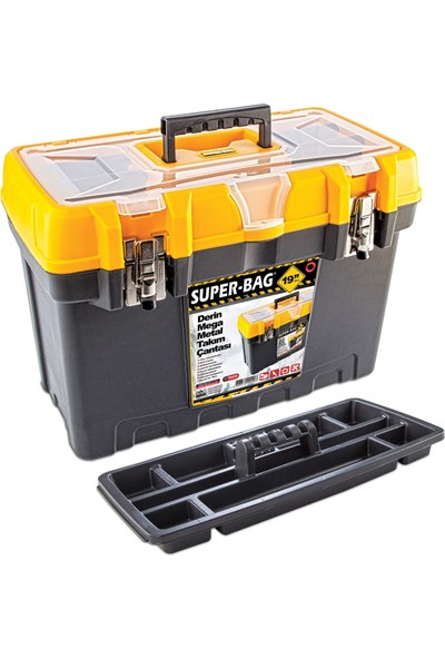 Aiwa Super Bag Derin Mega Metal Kilitli Takım Çantası 19 Inc ASR-2091