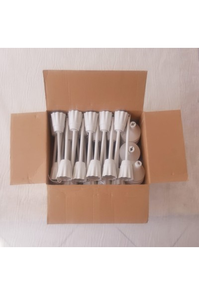 Aynur 50 Adet Porselen Muhafazalı Askı Tij Takımı