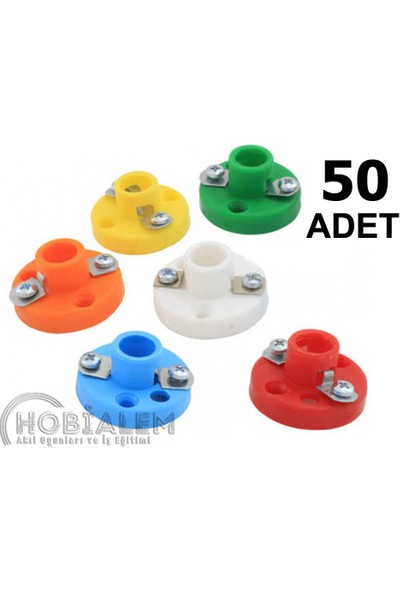 Hobialem 50 Adet Duy Mini Duy Ampul Duyu Eğitici Minyonet Duy Elektrik Devresi Hobialem 50 Adet Duy Mini Duy Ampul Duyu Eğitici Minyonet Duy Elektrik Devresi
