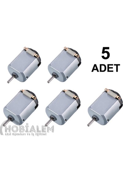 Hobialem 5 Adet Deney Motoru Dc Motor Mini Motor Elektrik Motoru Hobialem 5 Adet Deney Motoru Dc Motor Mini Motor Elektrik Motoru