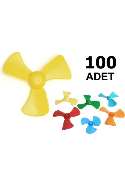 Hobialem 100 Adet Mini Pervane Deney Pervanesi Eğitici Motor Deneyi Hobialem 100 Adet Mini Pervane Deney Pervanesi Eğitici Motor Deneyi