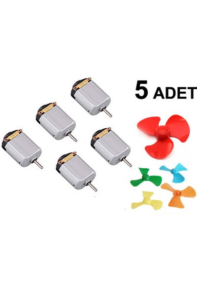 Hobialem 5 Adet Motor ve Pervane Deney Seti Eğitici Mini Motor Devresi Elektrik Motoru Hobialem 5 Adet Motor ve Pervane Deney Seti Eğitici Mini Motor Devresi Elektrik Motoru