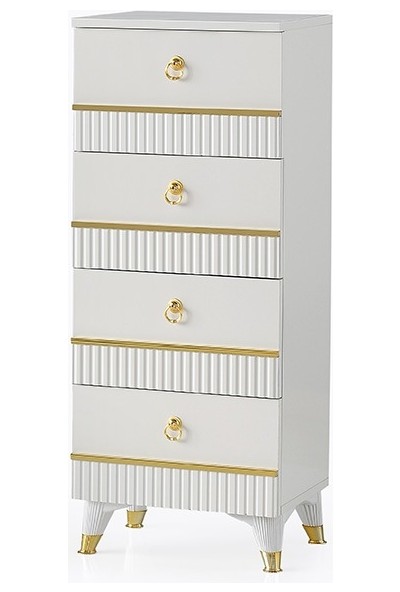 Mobilya Sarayı Modern Çekmeceli Ekmek Dolabı