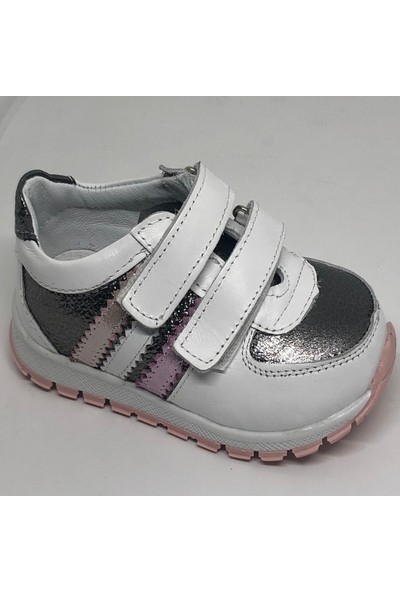 Rüzgar Bebe Kız Bebek Günlük Spor %100 Deri REA0009