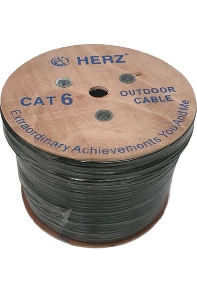 Herz Dış Ortam Outdoor Cat6 Kablo 305 mt Herz Dış Ortam Outdoor Cat6 Kablo 305 mt