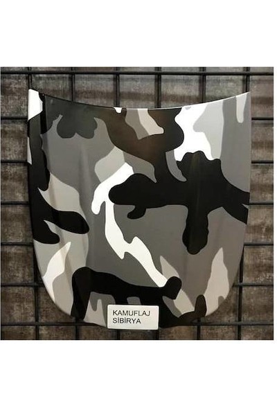 AutoFolyo Kamuflaj Folyo Sibirya 75 cm x 1 Metre AutoFolyo Kamuflaj Folyo Sibirya 75 cm x 1 Metre