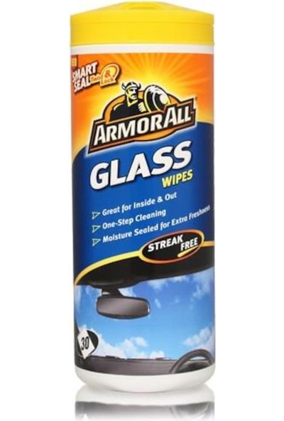Armor All Armoll All Amonyaksız Cam Silme Mendili
