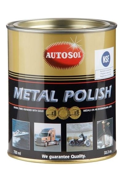 Autosol Metal Polish Tin 750 ml