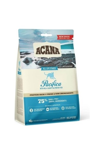 Acana Pacifica Balıklı Tahılsız Yetişkin Kedi Maması 1,8 kg Acana Pacifica Balıklı Tahılsız Yetişkin Kedi Maması 1,8 kg