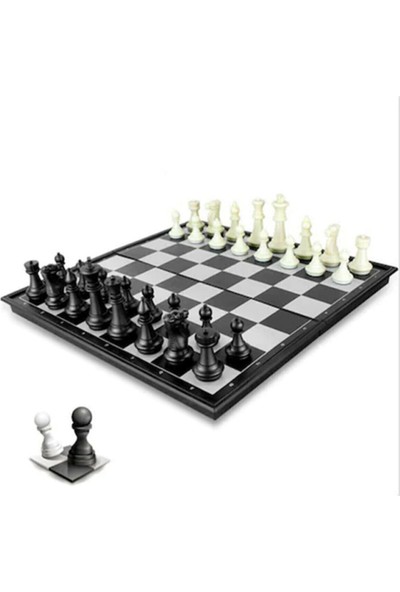 Tuğra Tablo Mıknatıslı Santranç Takımı Manyetik Santranç