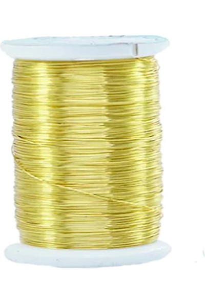 Tuğra Tablo Bakır Tel Vernikli Paslanmaz Tel Açık Sarı Tuğra Tablo Bakır Tel Vernikli Paslanmaz Tel Açık Sarı