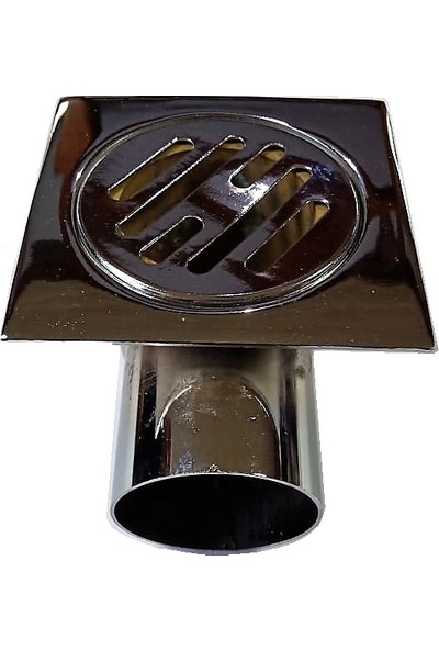 B.e.m Krom Kaplama Yer Sifonu 10*10*50 Yandan Çıkış