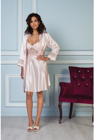 Pierre Cardin Saten Altılı Çeyiz Seti - 6285 Pierre Cardin Saten Altılı Çeyiz Seti - 6285