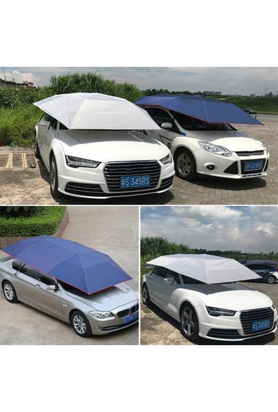 Tcherchi Yarı Otomatik Oto Koruyucu Su Geçirmez Tente Şemsiye (Yurt Dışından)