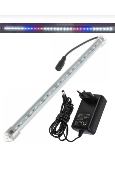 Karışık Renkli Akvaryum LED Lamba Aydınlatma Armatür 40 cm Karışık Renkli Akvaryum LED Lamba Aydınlatma Armatür 40 cm