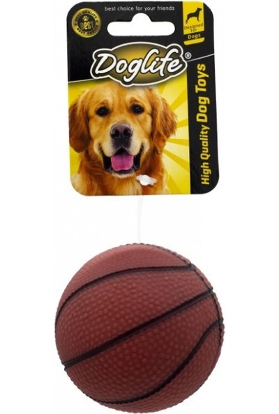 Doglife 201515 Köpekler İçin Oyuncak Basketbol Topu Doglife 201515 Köpekler İçin Oyuncak Basketbol Topu